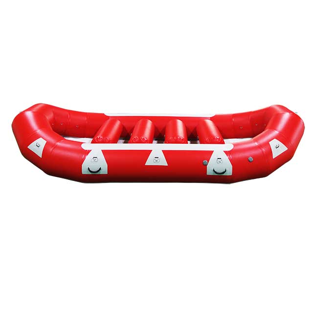 Large 8 Persons Red Rafting Boat for Whitewater from China manufacturer ...